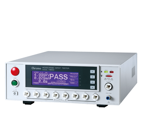 Hipot y prueba de seguridad – Chroma System Solutions